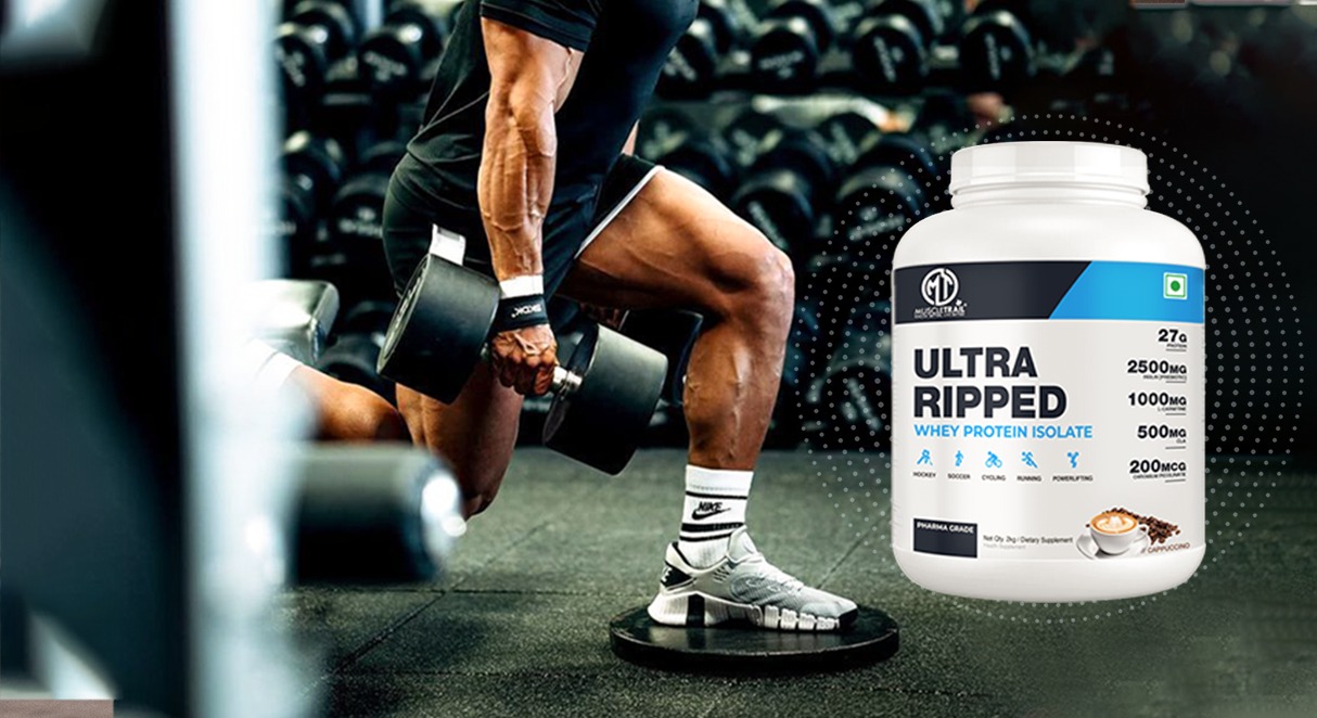 Ultra Ripped Whey Protein Isolate for Fitness Enthusiasts